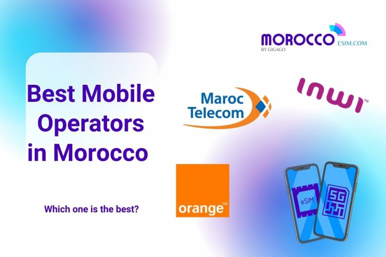 3 Mobile Operators in Morocco for Tourists with Reliable Coverage